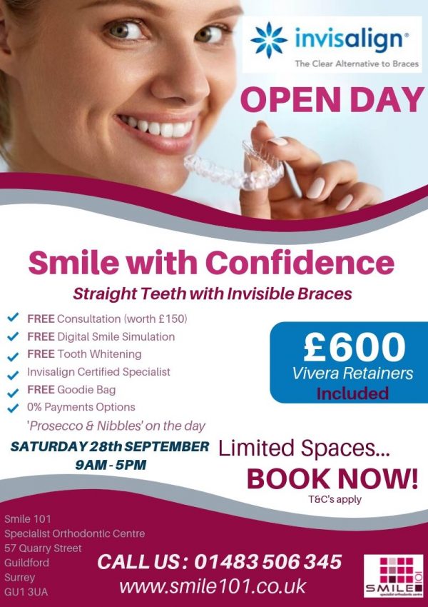 Invisalign Open Day | Smile 101 Specialist Orthodontics